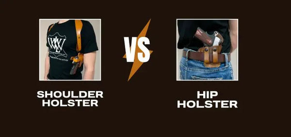 Shoulder Holster Vs Hip Holster: A Quick Comparison - Wright Leather ...