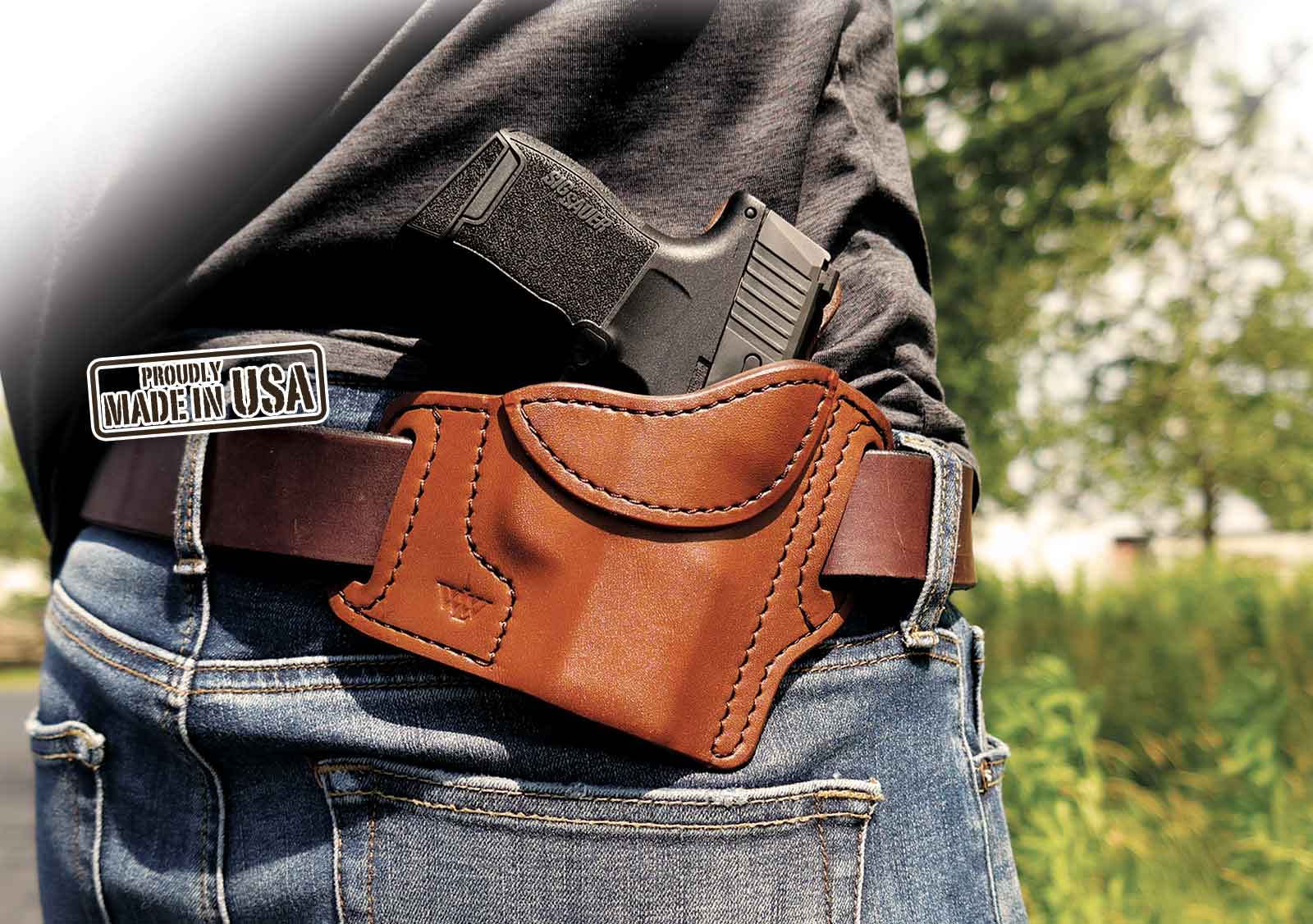 Concealed Carry OWB Leather Gun Holsters | Owb Holster - Wright Leather ...