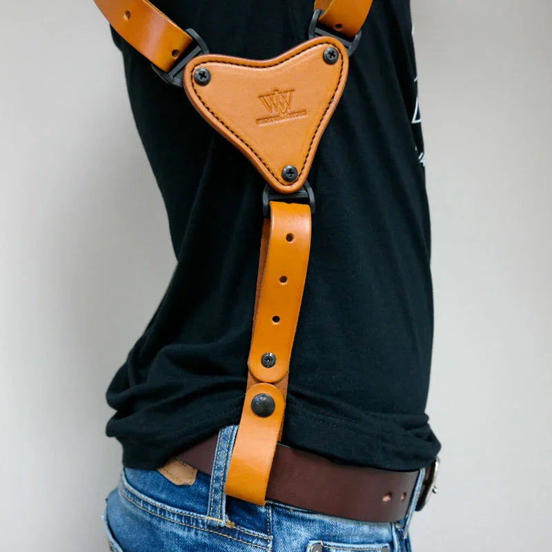Maverick™ Shoulder Rig | Wright Leather Works LLC - Wright Leather ...